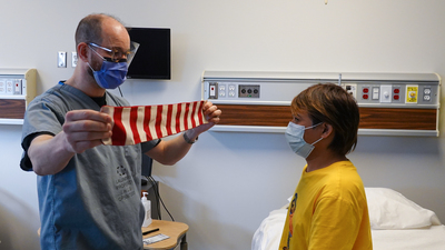 "Testing for Optokinetic nystagmus using an OKN strip-horizonatal" by ...