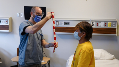 "Testing for Optokinetic nystagmus using an OKN strip-vertical" by ...