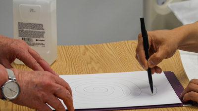 "Movement disorder exam for tremor: drawing spiral" by Clinical ...